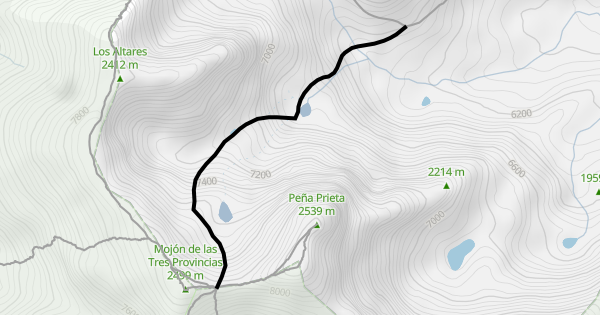 Pozos De Peña Prieta Hiking Trail - Tamaria, Guardo