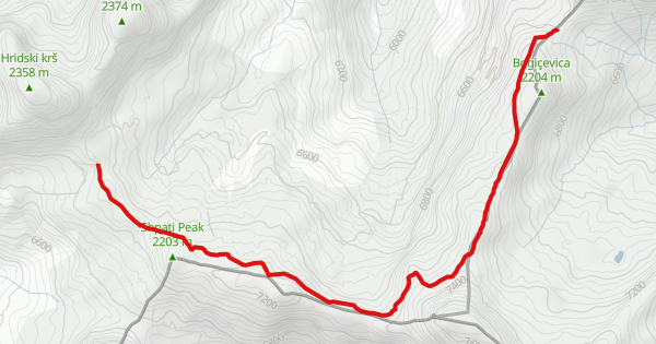 Ridge Line - Bogicevica Multi Trail - Plav | Trailforks