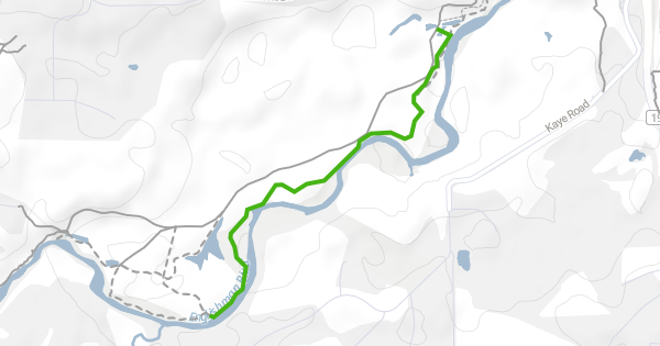 RDN Englishman R. Trail Mountain Biking Trail - Parksville