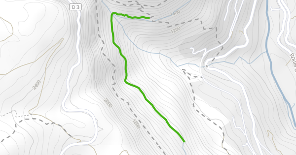 Canal Du Loup Hiking Trail - Tourrettes sur Loup