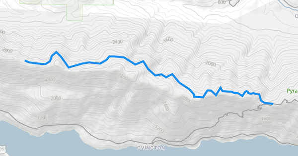 Pyramid Peak Hiking Trail - Port Angeles, Washington