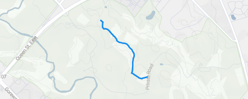 Claireville Ridge Mountain Biking Trail - Brampton