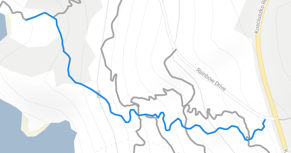 Pink Trail Mountain Biking Trail - Jindabyne