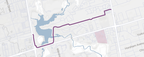 Finch Hydro Corridor Trail (Bathurst to Dufferin via Dam)) Multi Trail ...