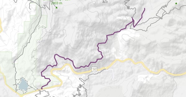 Kings Canyon Road Multi Trail - Carson City, Nevada