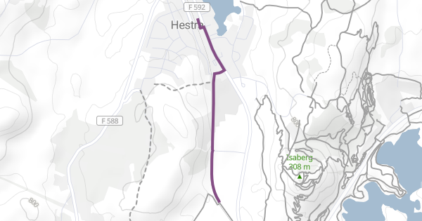 Hestra - Hestraviken Del Ett Mountain Biking Trail