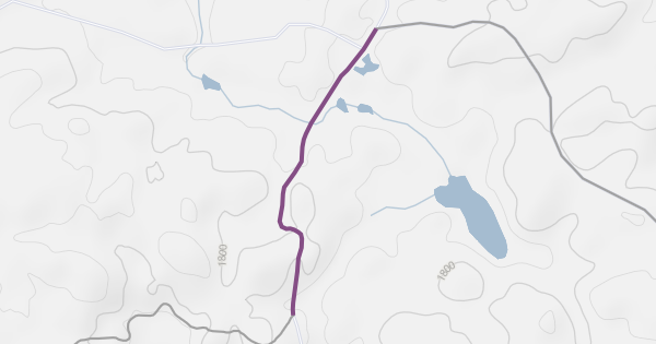 NCT - Herman-Nestoria Road Roadwalk Hiking Trail - - Michigan