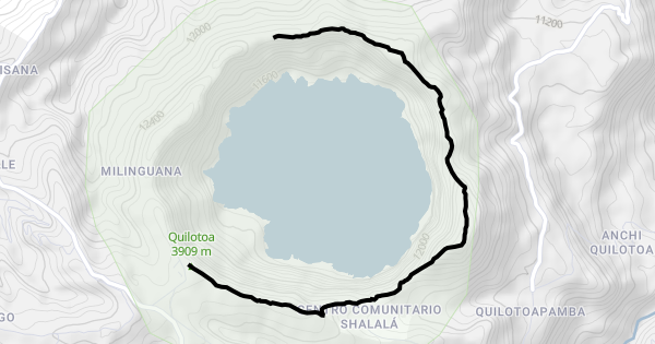 Circular Quilotoa-Miradores Hiking Trail - | Trailforks