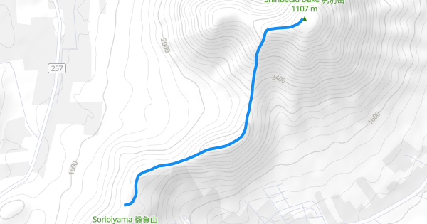 Mt. Shiribetsu trail Hiking Trail - | Trailforks