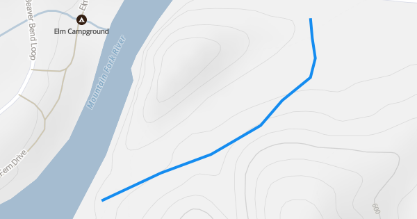 Cedar Bluff Trail Hiking Trail - Hochatown, Oklahoma