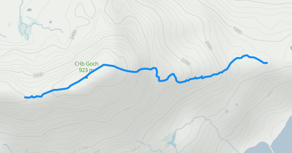 Crib Goch Hiking Trail - | Trailforks