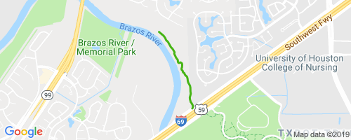 Brazos Bend Mountain Biking Trail - Sugar Land, Texas