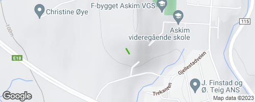 Lett ned eller opp øst Mountain Biking Trail - Askim