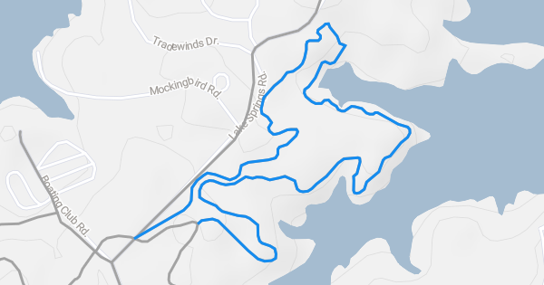 Lake Spring Loop Mountain Biking Trail - Pollards Corner