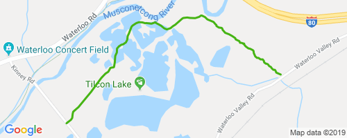 Tilcon Lake Trail Multi Trail - Hackettstown, New Jersey