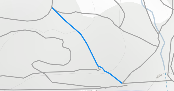 12 Mile Link Mountain Biking Trail - Calgary, Alberta