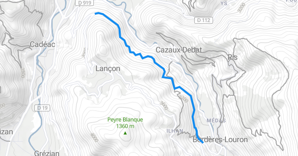 Canal Central Arreau Multi Trail - Loudenvielle