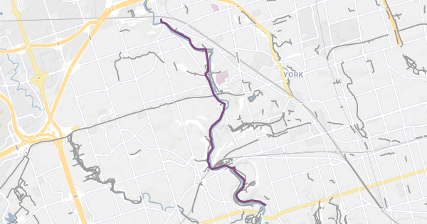 Humber River Trail (Old Mill to Weston) Multi Trail - Toronto