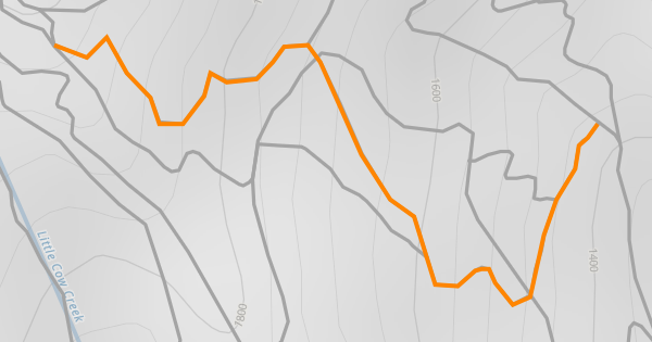 Middle Finger Mountain Biking Trail - Oliver Springs