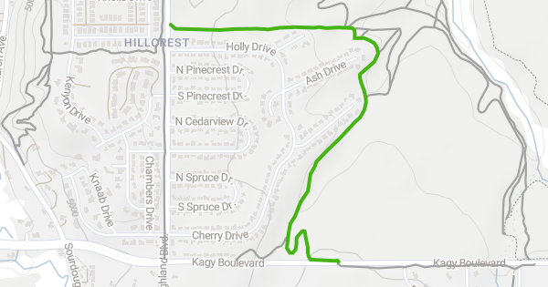 Hyalite View Trail Multi Trail - Bozeman, Montana