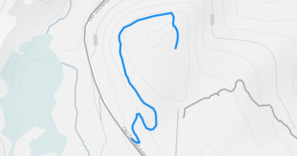 Canyon Rim Trail Lap Entrance Mountain Biking Trail - Huntsville