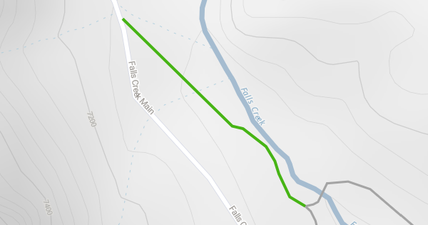 Falls Creek Ranch Access Hiking Trail - Durango, Colorado