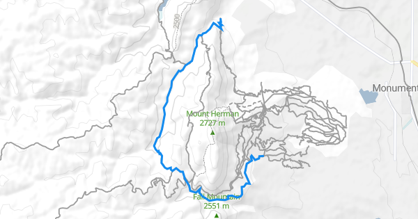 Limbaugh Canyon (#715) Mountain Biking Trail - Monument