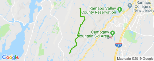 Ramapo- Yellow Trail Hiking Trail - Ringwood, New Jersey