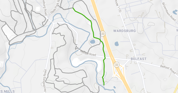 Jacobsburg Trail Mountain Biking Trail - Belfast, PA