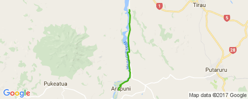 Start of Waikato River Trail to Arapuni Mountain Biking Trail - Tokoroa