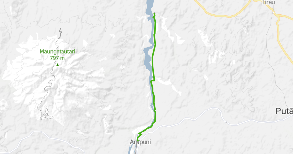 Start of Waikato River Trail to Arapuni Mountain Biking Trail - Tokoroa