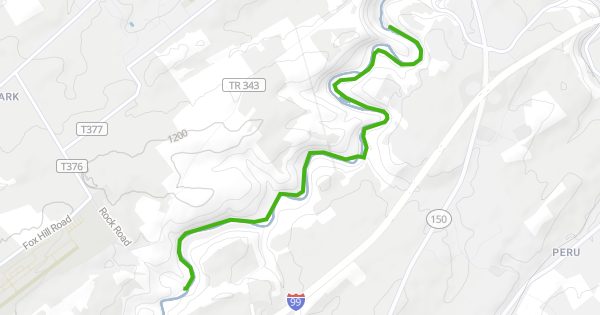 Spring Creek Canyon Trail Multi Trail - Bellefonte, PA