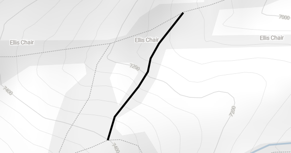 Show Off Skiing Trail - Homewood, California