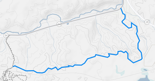 NCT - Valley Spur Section to Wagner Falls Scenic Site Hiking Trail ...