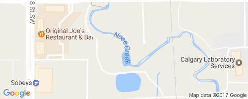 Rail Side Park Mountain Biking Trail - Airdrie, AB