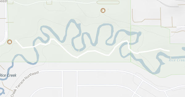 Locke Park - Rice Creek Trail 3 Alternat Multi Trail - Fridley, MN