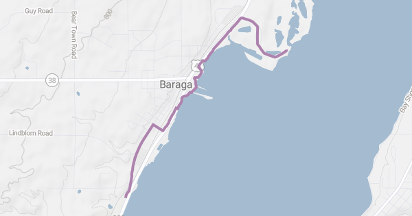 Baraga Waterfront Trail Multi Trail - Baraga, MI