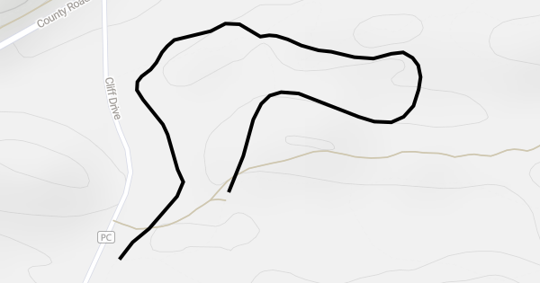 Red Loop Nordic Skiing Trail - Ishpeming, Michigan