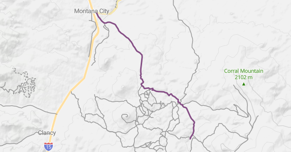 McClellan Cr Road Multi Trail - Helena, Montana