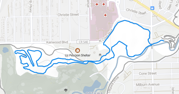 Ottawa Trails Mountain Biking Trail - Toledo, Ohio