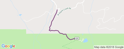 Dinkle Lake Rd Mountain Biking Trail - Basalt, Colorado