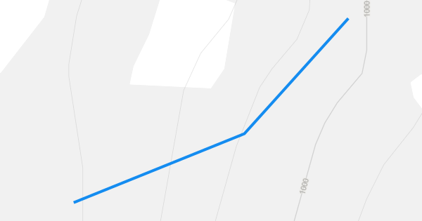 Face Connector Skiing Trail - Lyndonville, Vermont
