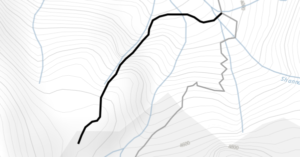 Hot Dog Backcountry Skiing Trail - Squamish, BC