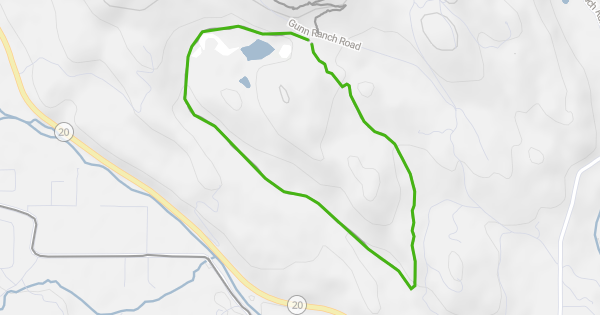 Riser Lake Mountain Biking Trail - Winthrop, Washington