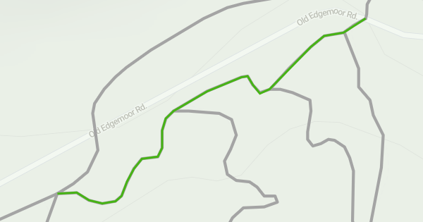 Old Edgemoor Mountain Biking Trail - Oak Ridge, Tennessee