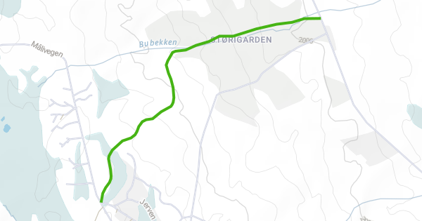 Størigarden Nordic Skiing Trail - Budor | Trailforks