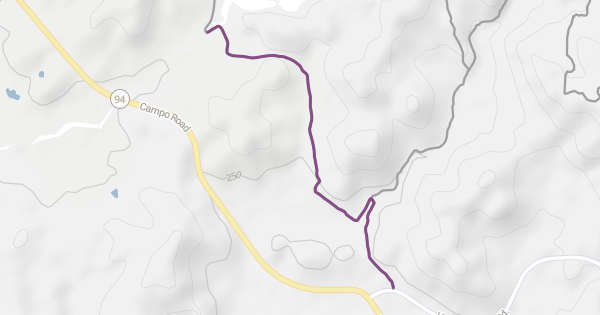 Daley Ranch Truck Trail Access Mountain Biking Trail - Jamul