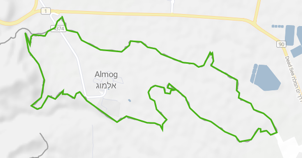 Almog Mountain Biking Trail - Northern Judea Desert