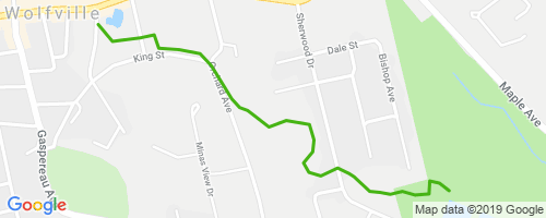 Wolfville Millennium Trail Multi Trail - Wolfville