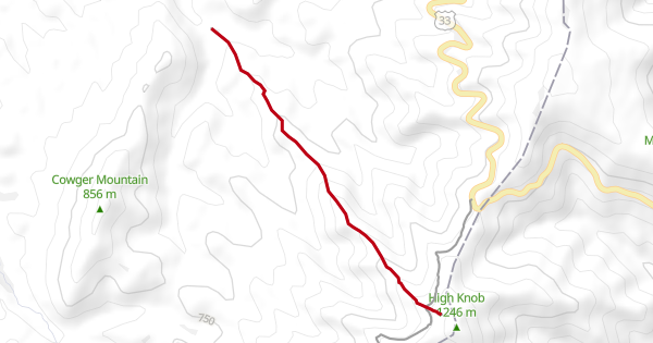 High Knob Trail (1024) Mountain Biking Trail - Harrisonburg